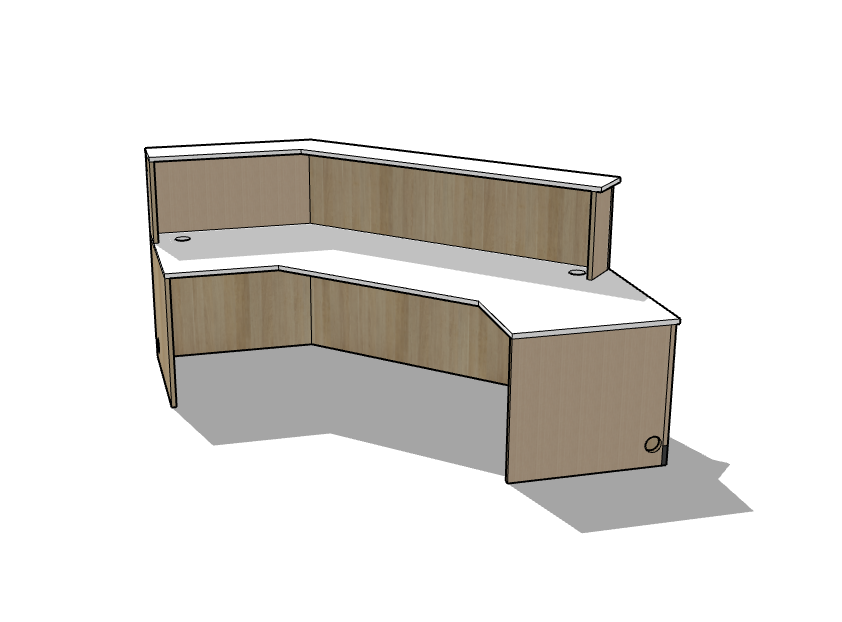 Medical Reception Desk 1 - Robyn Skeates Office Interiors NZ