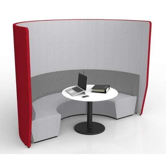 Loop Arc with Panels - Robyn Skeates Office Interiors NZ