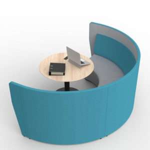 Loop Arc with Panels - Robyn Skeates Office Interiors NZ