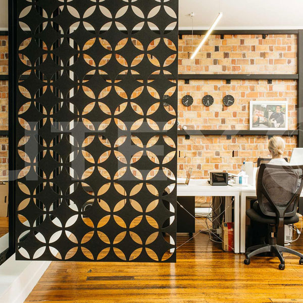 Cascade Hanging Screen - Robyn Skeates Office Interiors