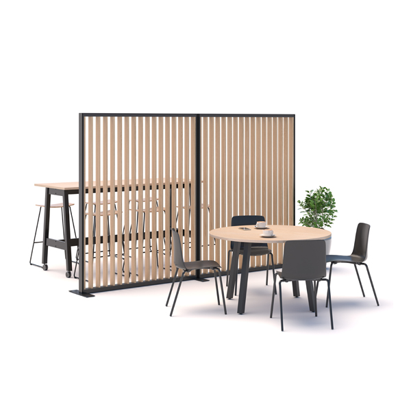 Fin 70 Screen - Office Partition slat screens Robyn Skeates Office ...