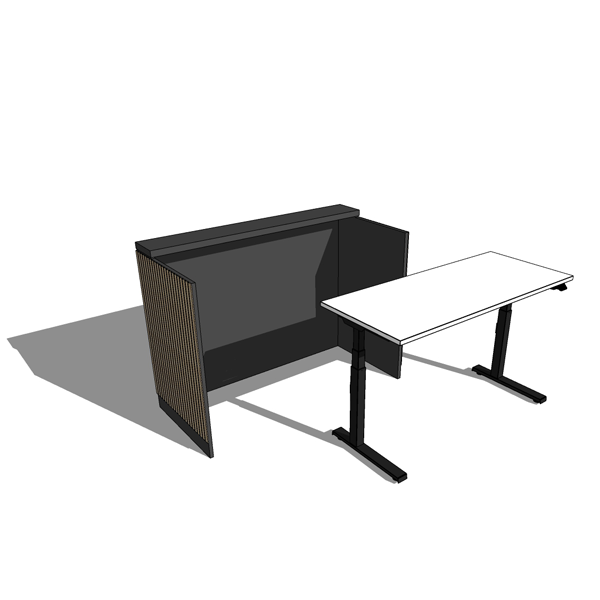 Electric Reception Desk Custom 1 - Robyn Skeates Office Interiors NZ