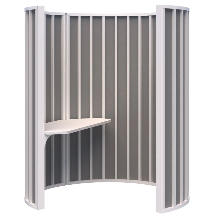 1 Person Focus Space - Robyn Skeates Office Interiors NZ