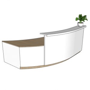 Medical Reception Desk 4 - Robyn Skeates Office Interiors NZ